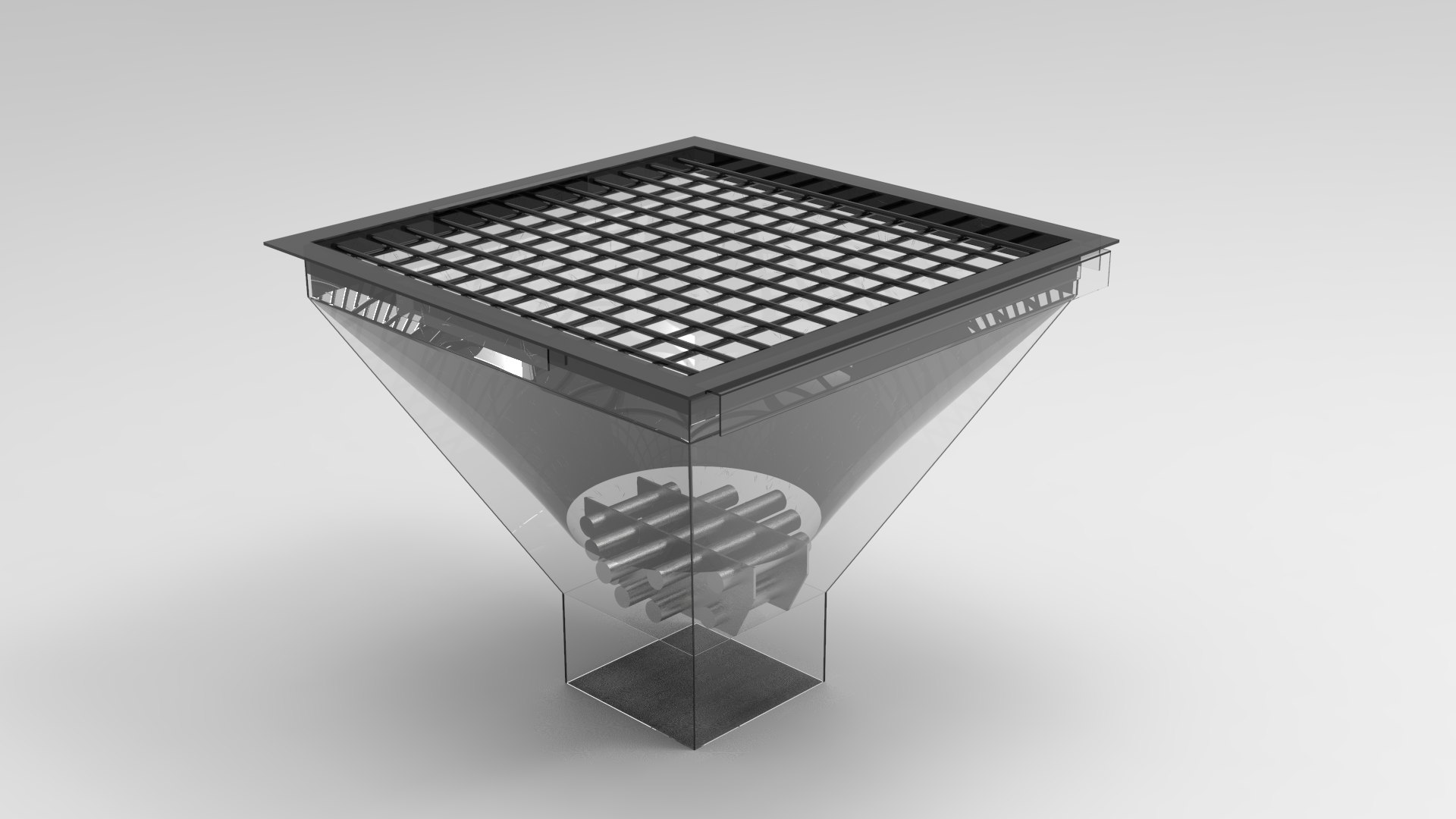 Hopper Machine With Magnetic Hopper 3D - TurboSquid 2074228