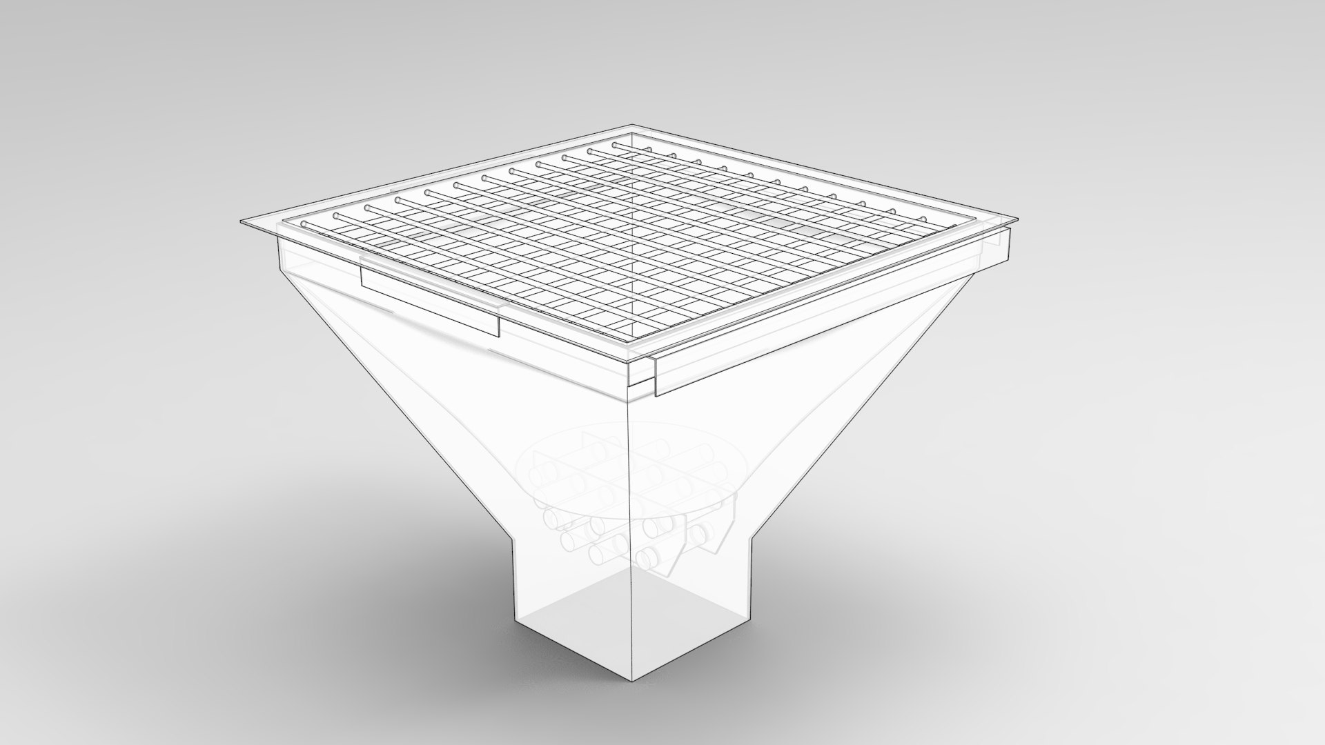 Hopper Machine With Magnetic Hopper 3D - TurboSquid 2074228