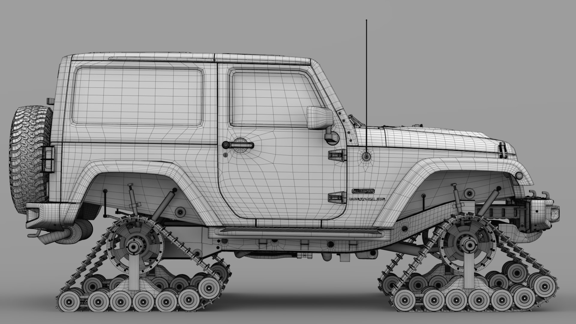 Jeep Wrangler Crawler Rubicon 3D - TurboSquid 1232296