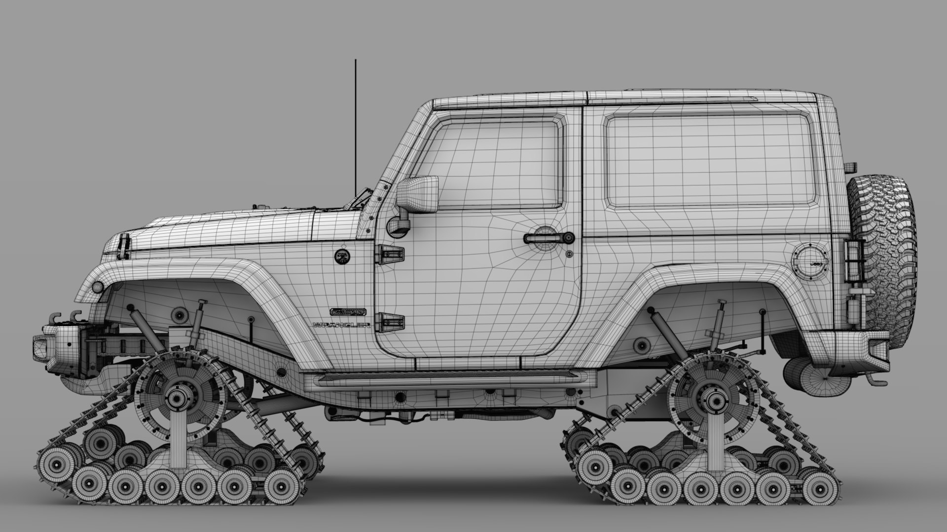 Jeep Wrangler Crawler Rubicon 3D - TurboSquid 1232296