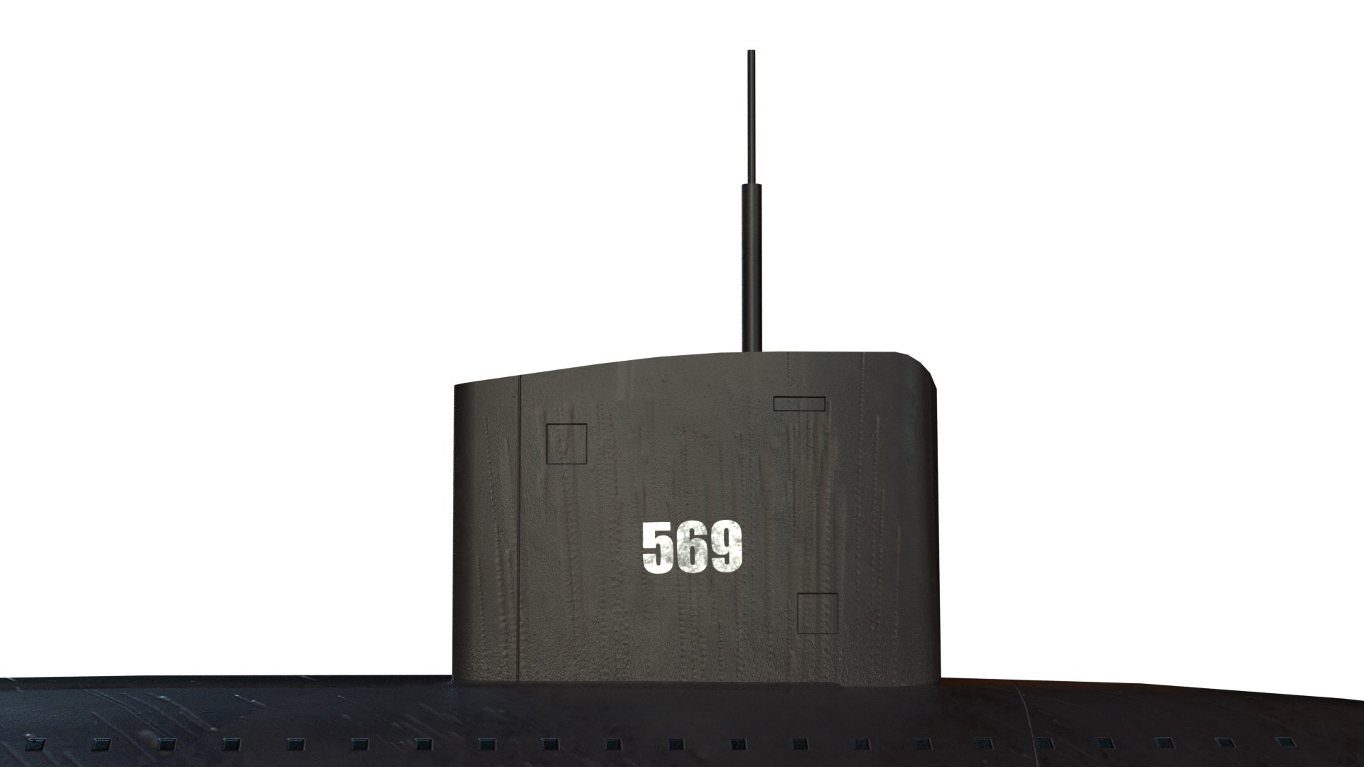 USS Albacore Submarine model - TurboSquid 2152878