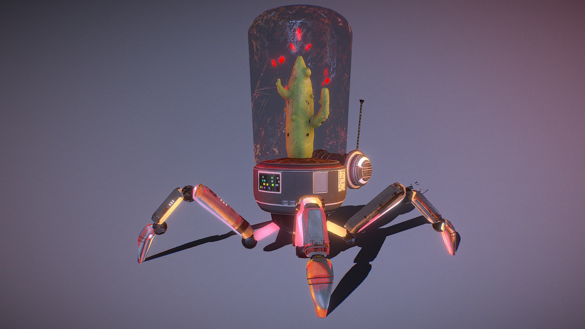 3D Model Robocactus - TurboSquid 1888619