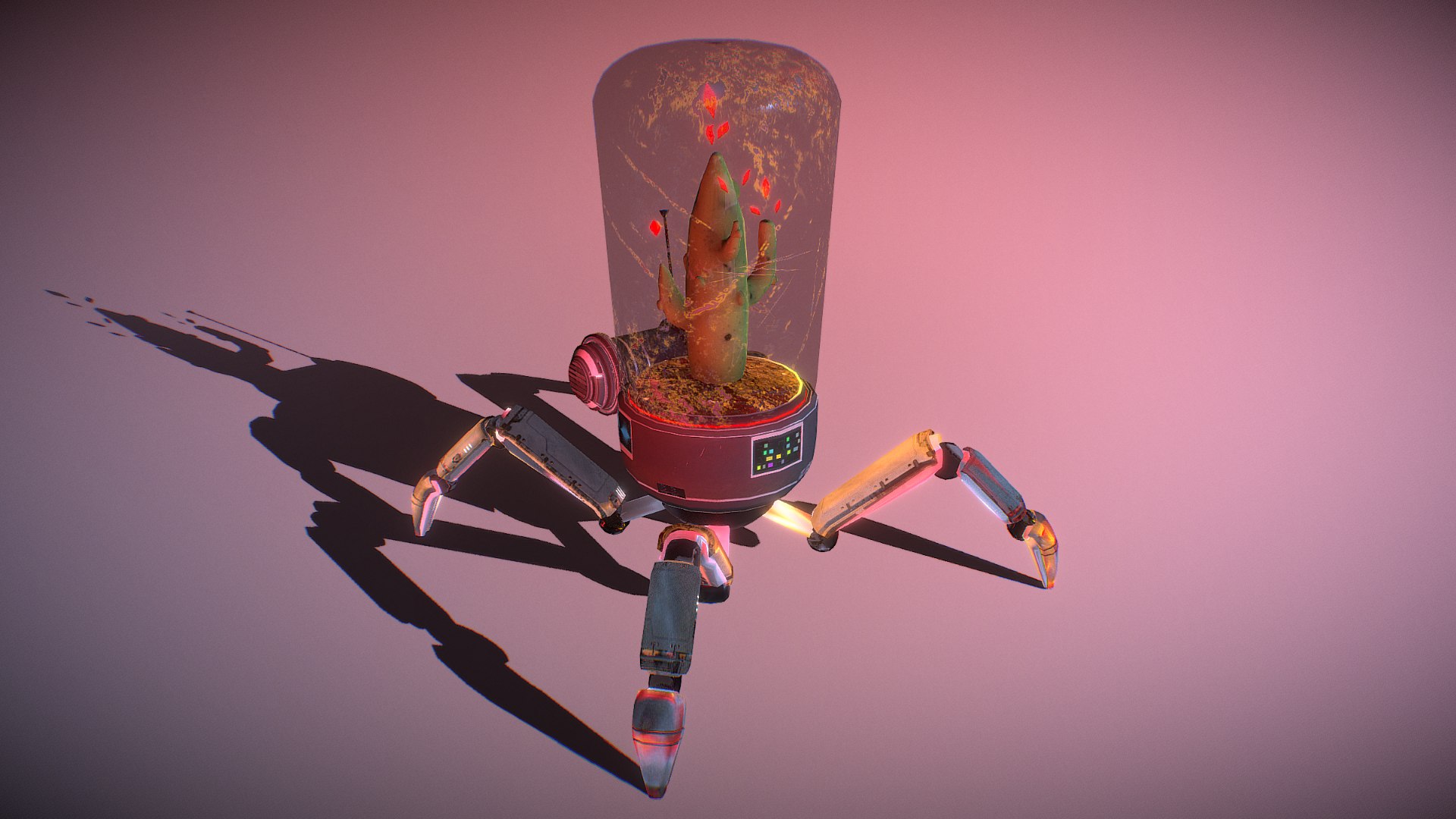 3D Model Robocactus - TurboSquid 1888619