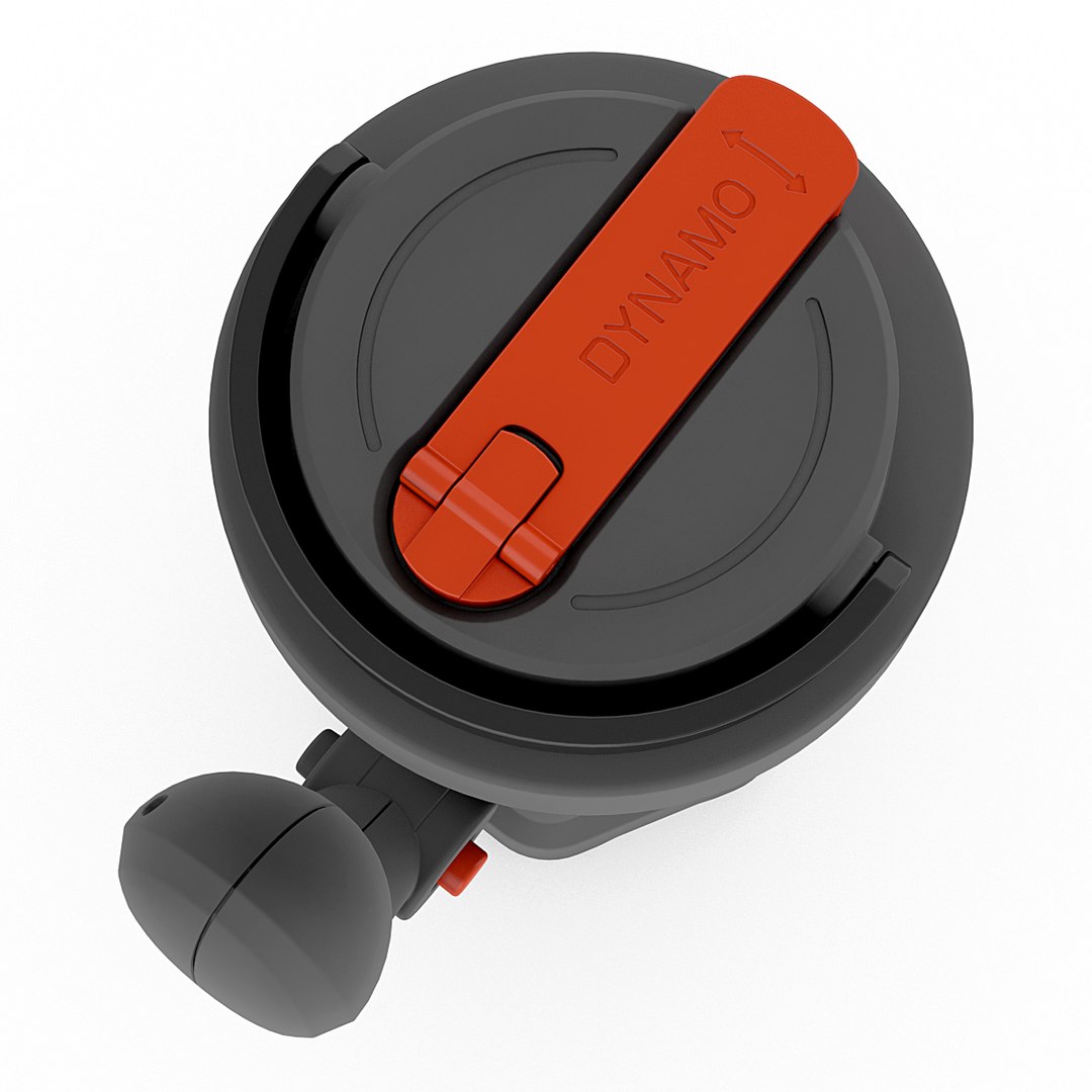 3d Model Led Lantern Flashlight Dynamo