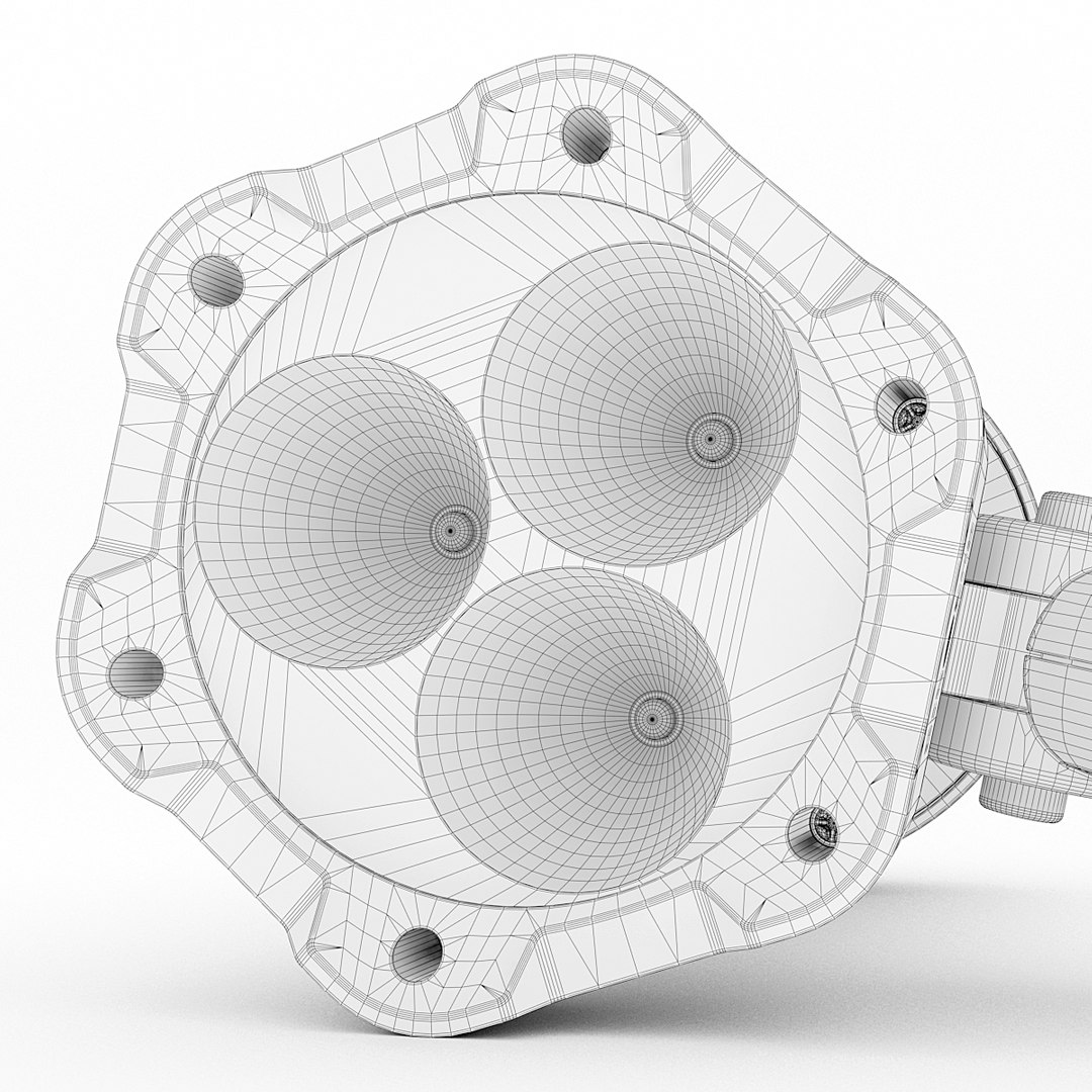 3d Model Led Lantern Flashlight Dynamo