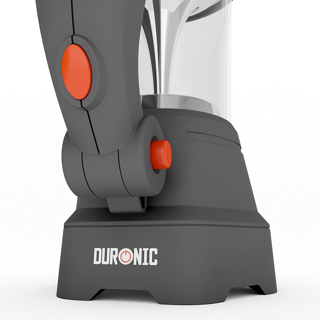 3d Model Led Lantern Flashlight Dynamo