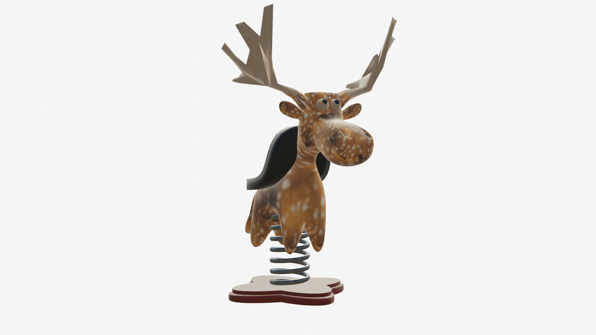 Spring Swing Rider DEER 3D Model - TurboSquid 1779852