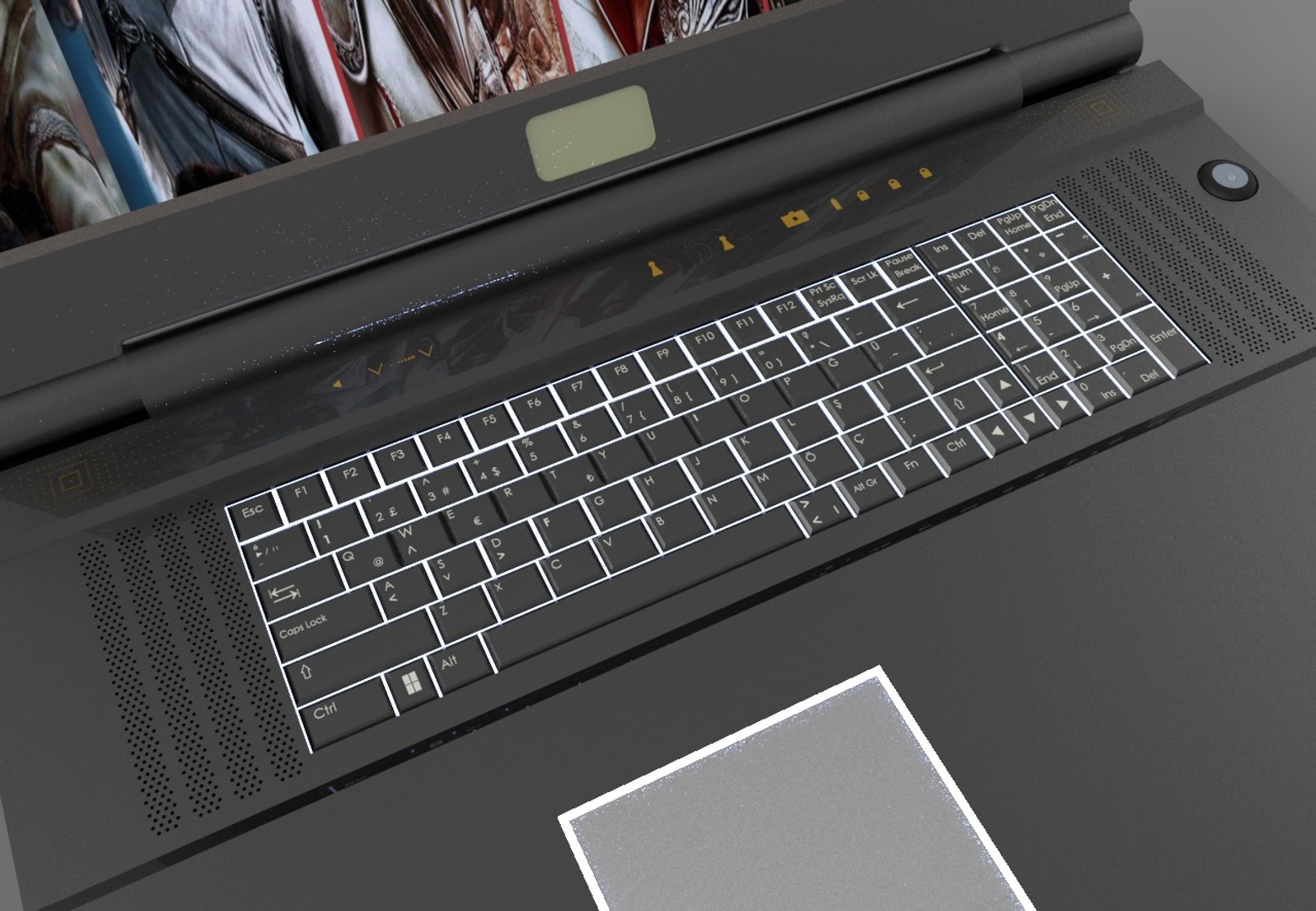 Monster P570wm3d Laptop 3d 3ds