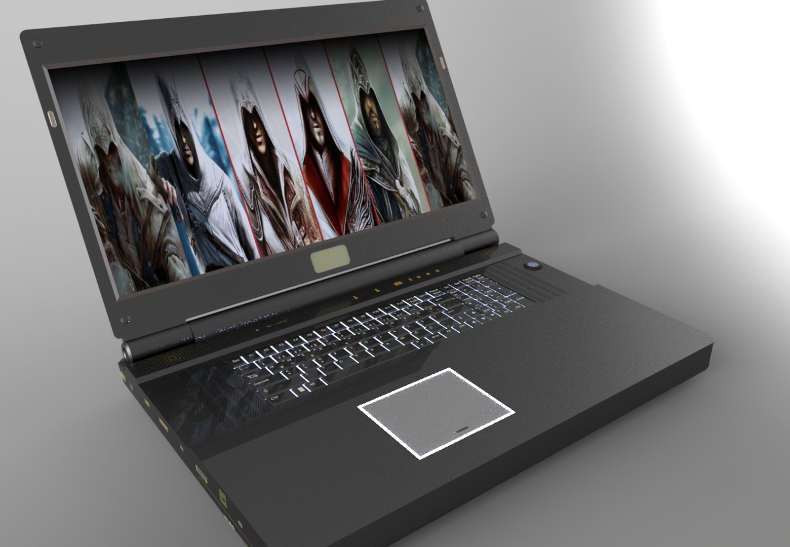 Monster P570wm3d Laptop 3d 3ds