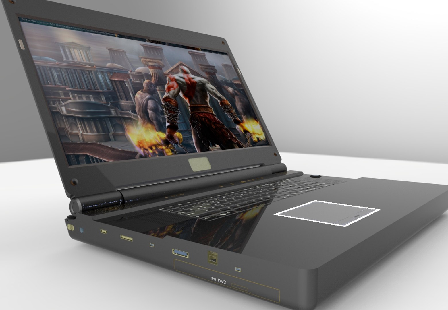 Monster P570wm3d Laptop 3d 3ds