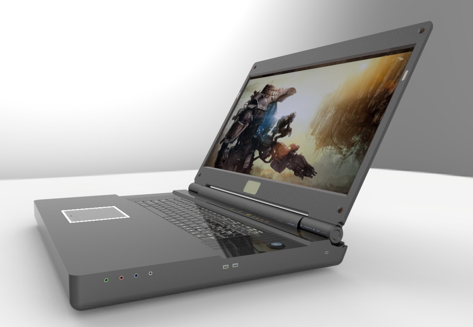 Monster P570wm3d Laptop 3d 3ds