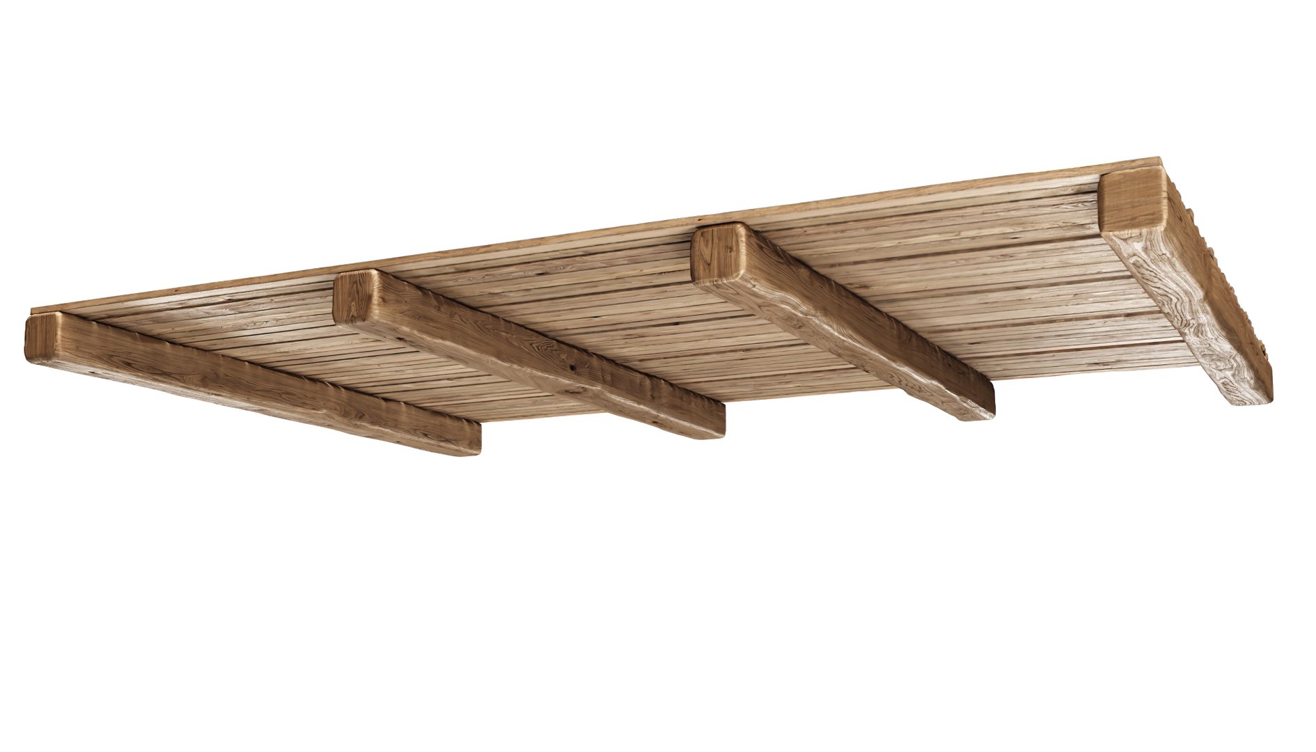 Stright Wooden Ceiling V4 Model - TurboSquid 2031492