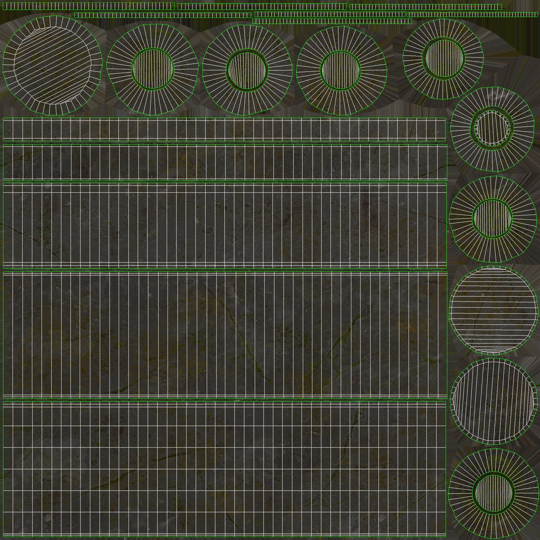 3D Aztec Modular Columns - TurboSquid 2219216