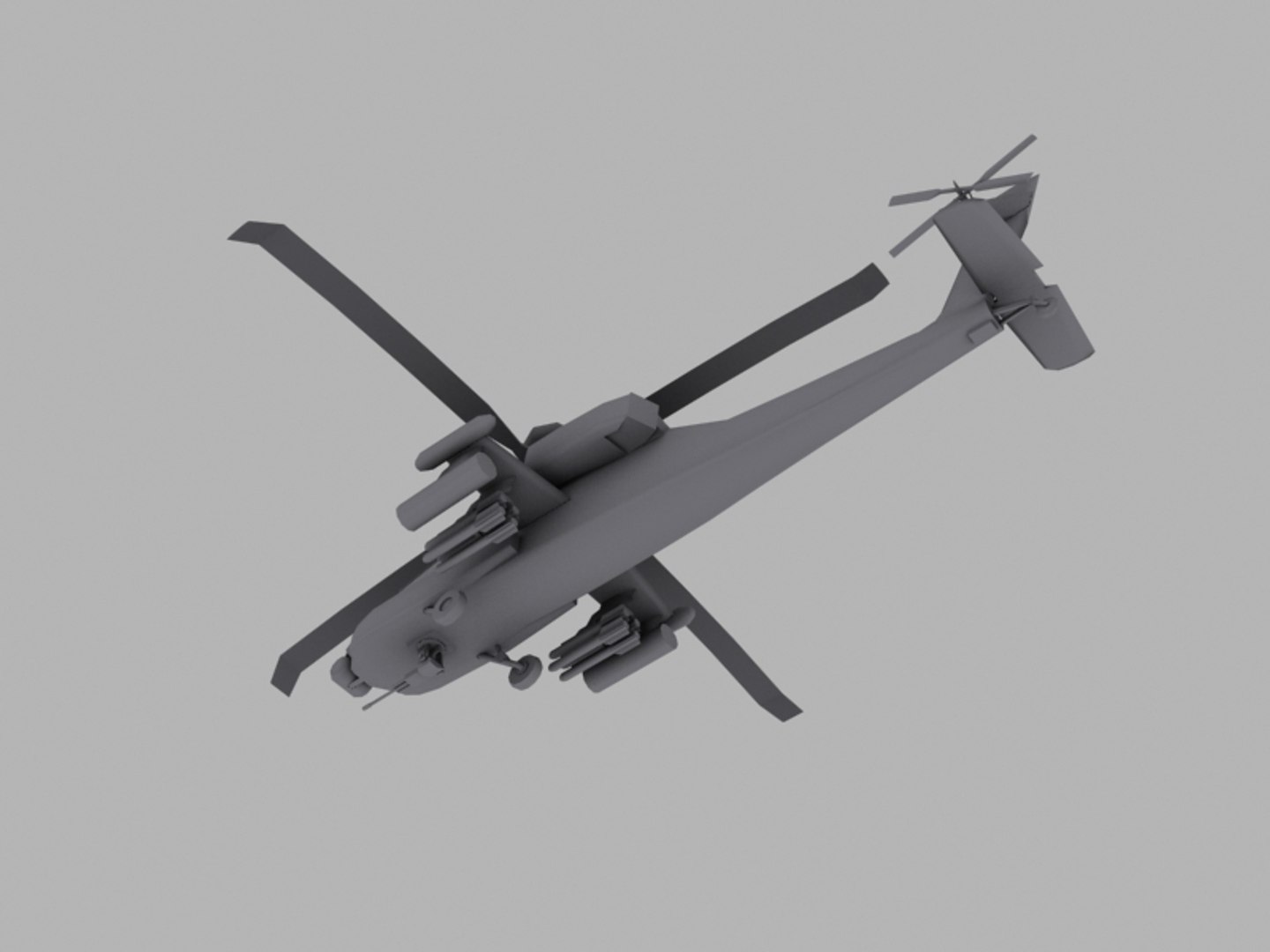 Apache Longbow 3d Model