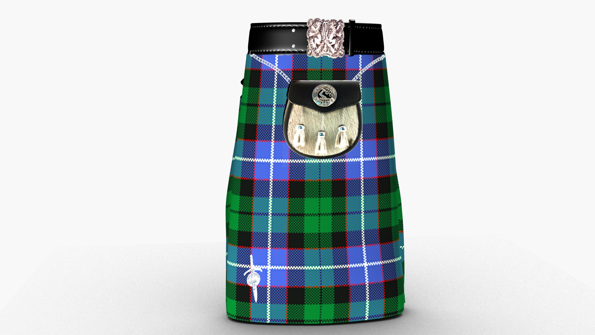 3D Model Kilt Scotish - TurboSquid 1689832