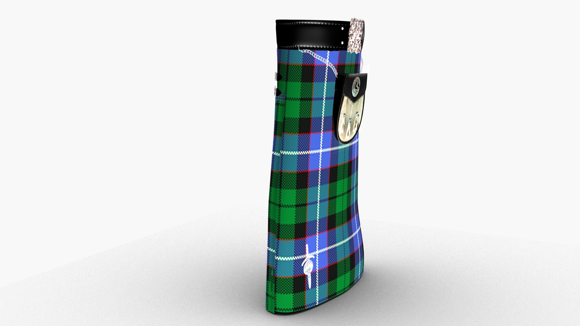 3D Model Kilt Scotish - TurboSquid 1689832
