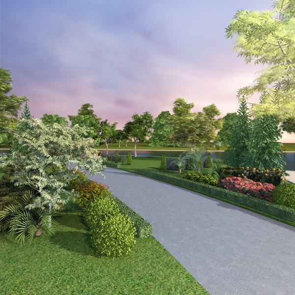 Park 3D Models for Download | TurboSquid