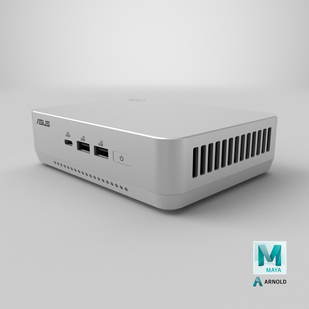 Asus NUC 14 Pro Plus 3D Model - TurboSquid 2284594