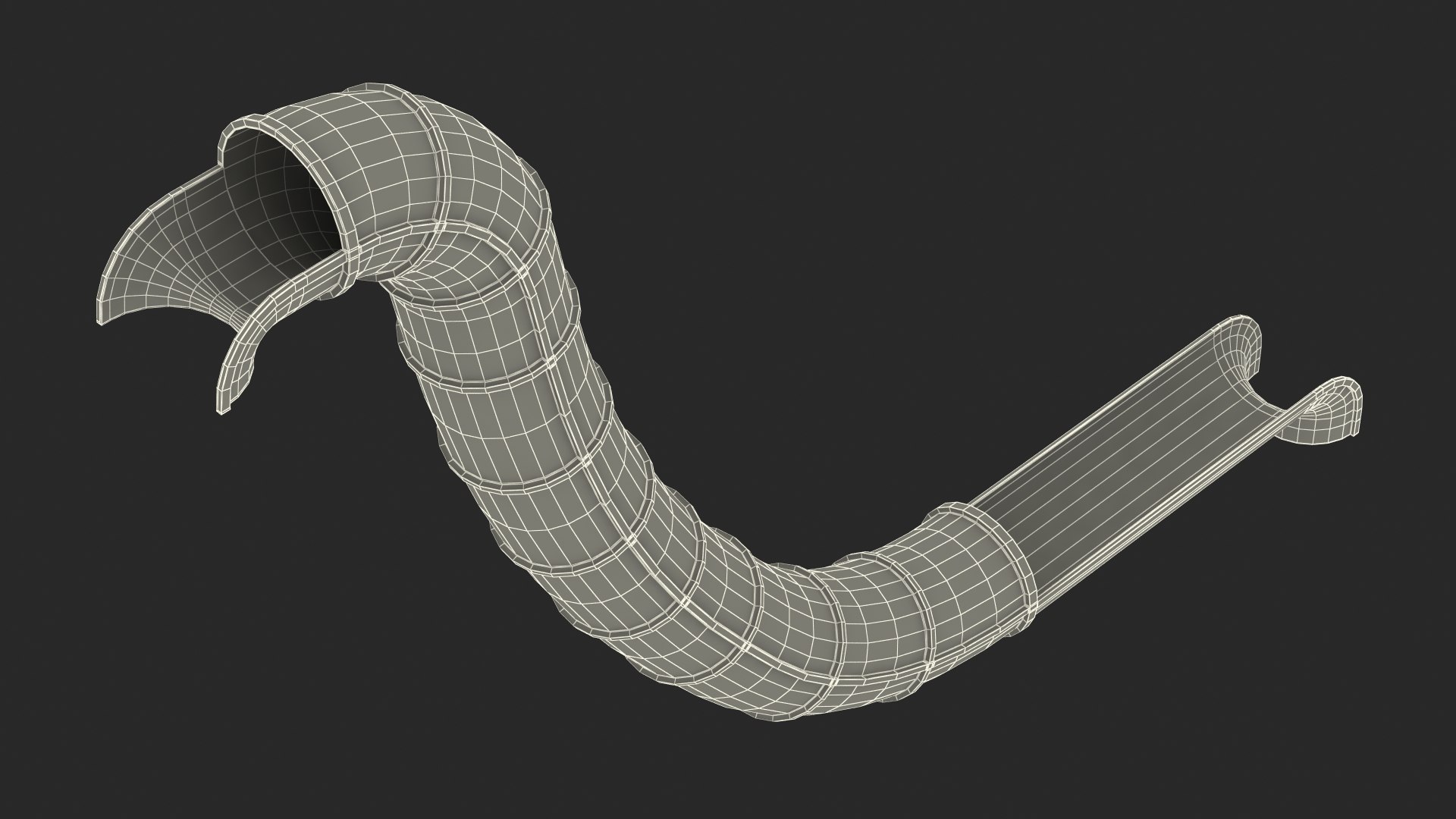 Water Slide Tube 3D Model - TurboSquid 1493324