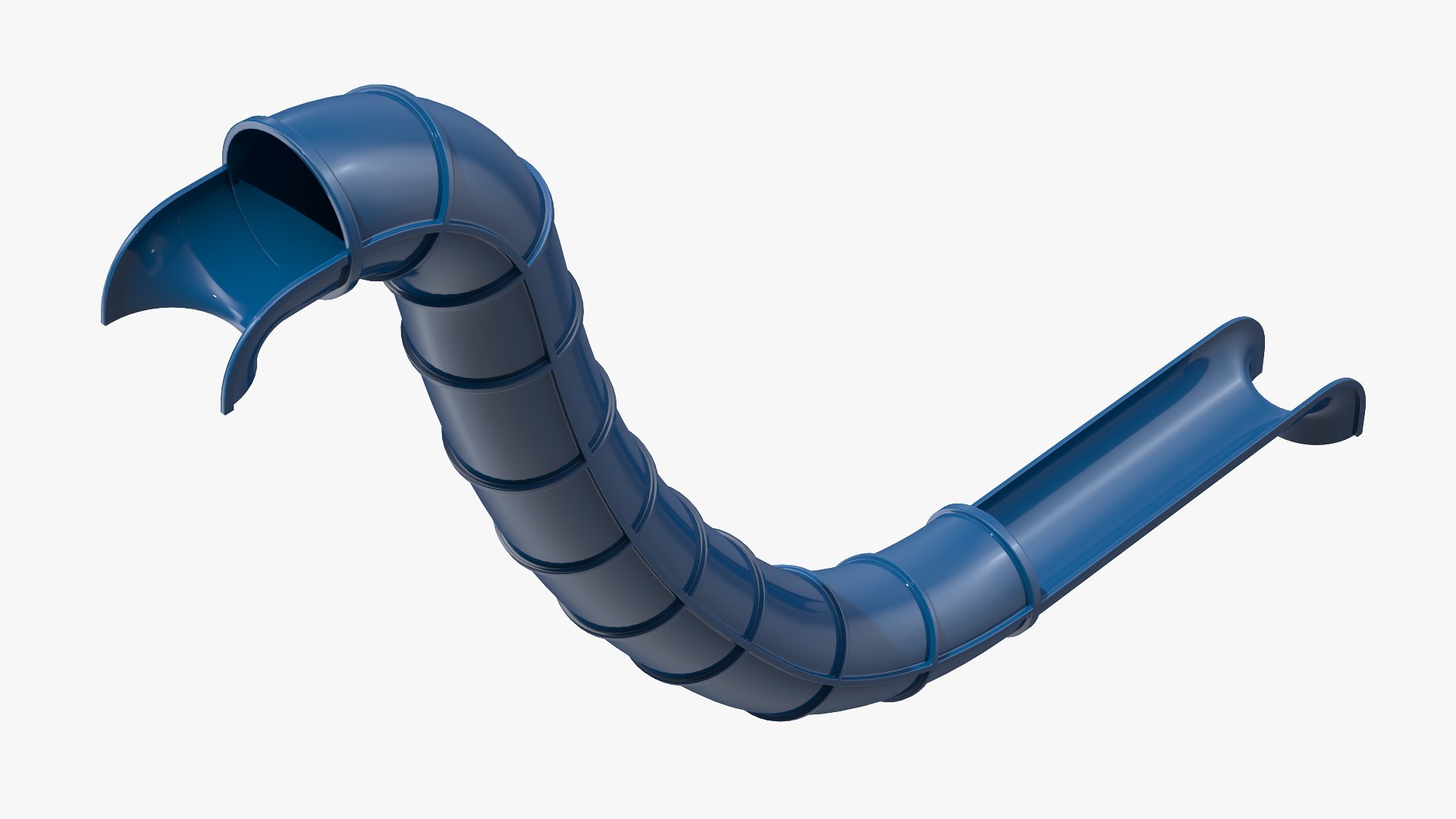 Water Slide Tube 3D Model - TurboSquid 1493324