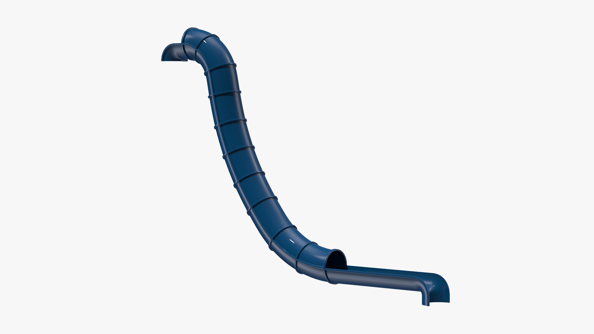 Water Slide Tube 3D Model - TurboSquid 1493324