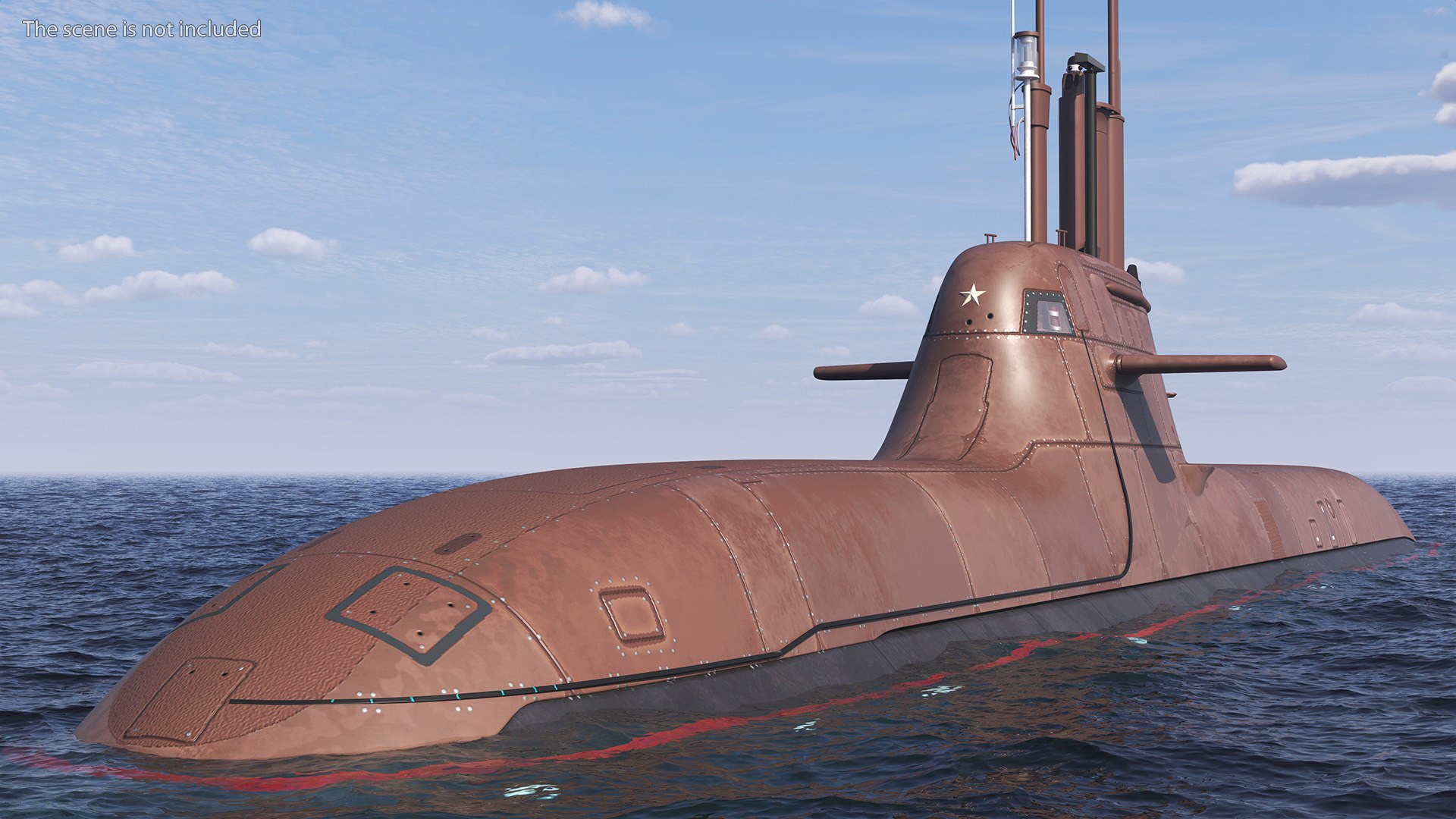 German Submarine HDW Class 212A Dry 3D - TurboSquid 2065208