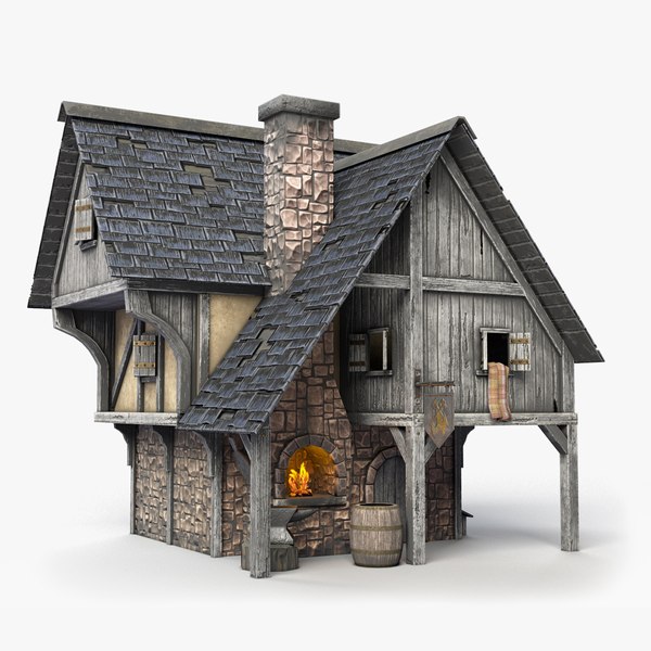 Blacksmith Shop 3D Models for Download | TurboSquid