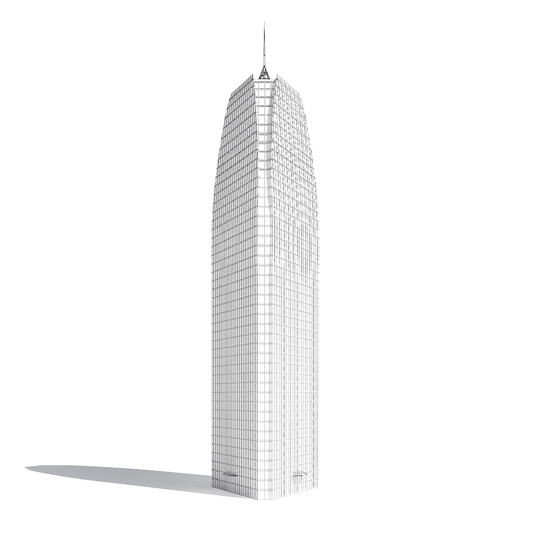 Tall Triangle Skyscraper 3D Model - TurboSquid 1517334