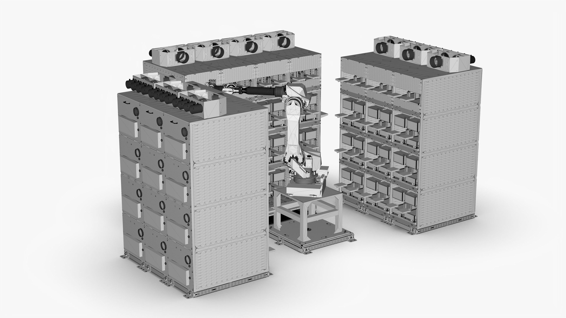 Automatic Main Board Testing Machine 3D Model - TurboSquid 2013610