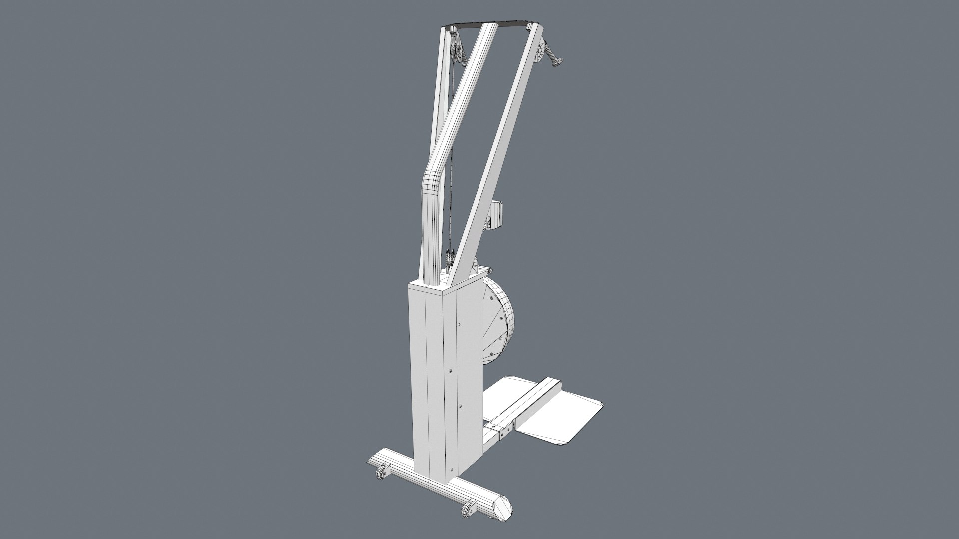 3D Erg Weight Training Machine - TurboSquid 1536733