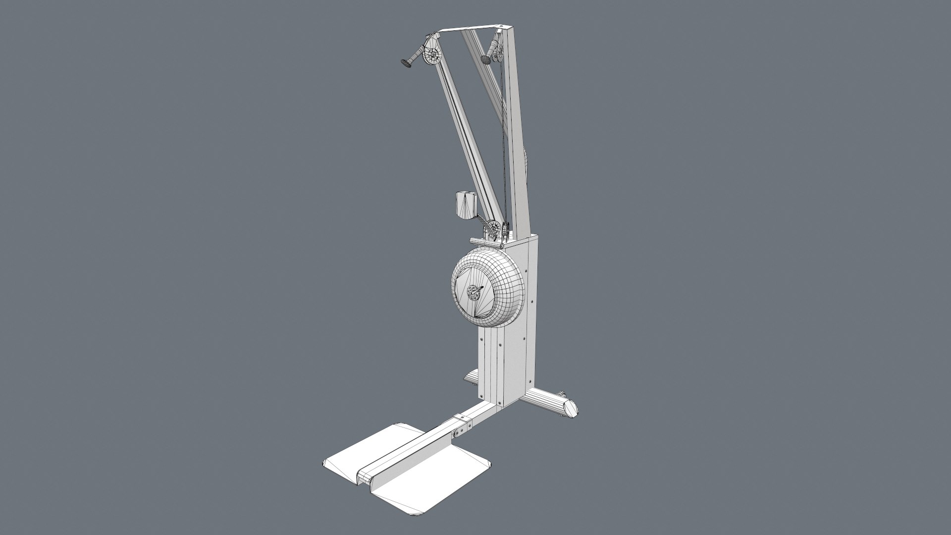 3D Erg Weight Training Machine - TurboSquid 1536733