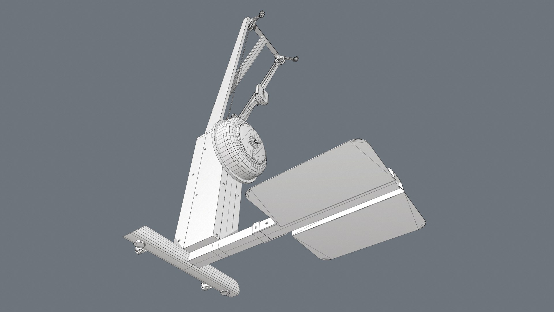 3D Erg Weight Training Machine - TurboSquid 1536733