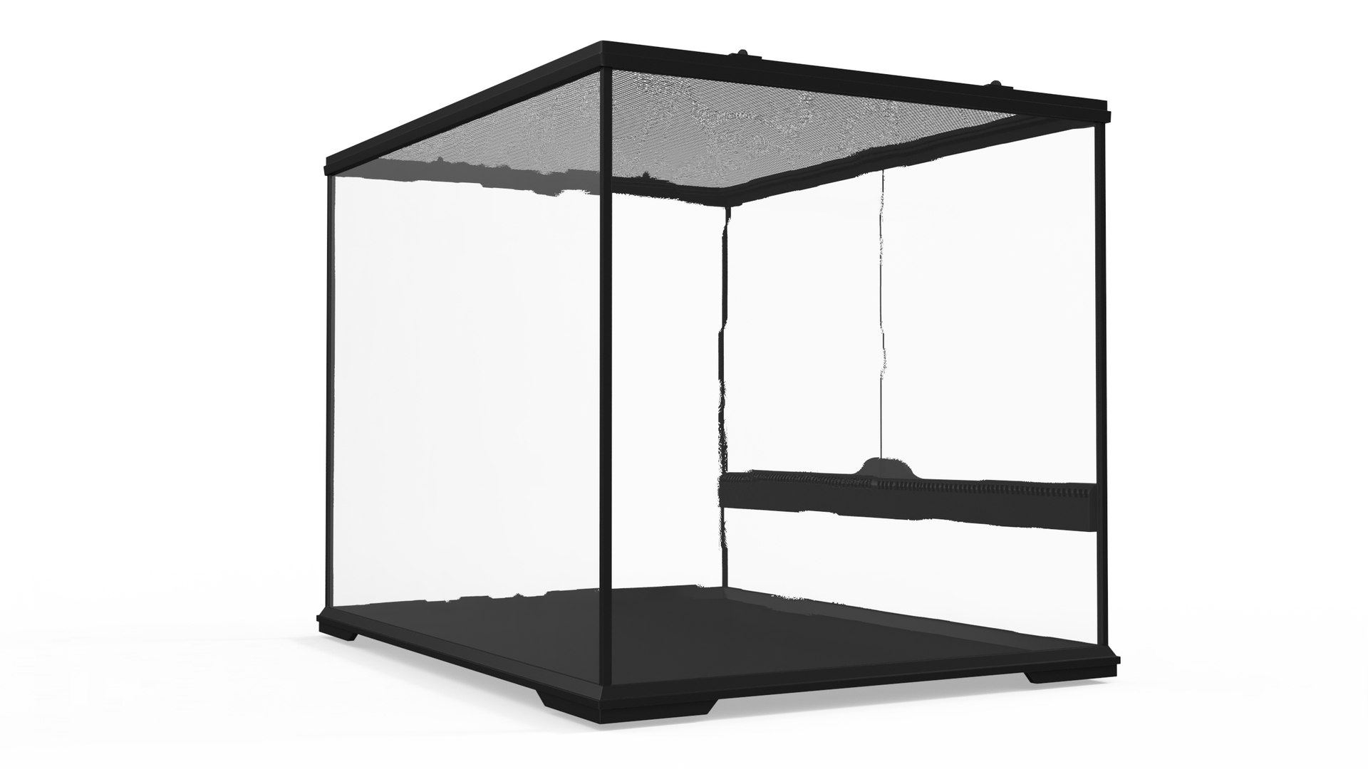 Medium Size Terrarium Empty 3D Model - TurboSquid 2143570