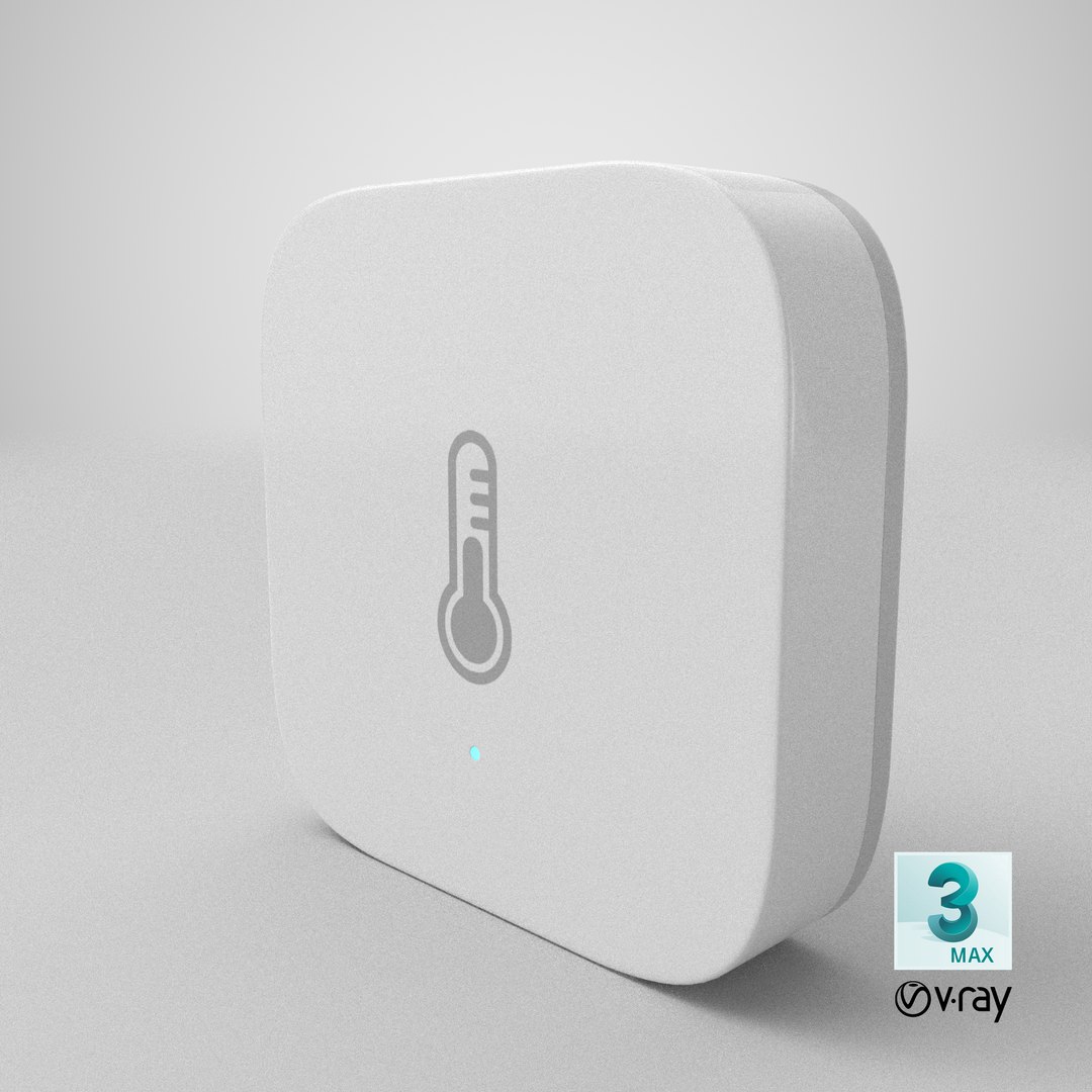 3D Temperature Humidity Sensor Model - TurboSquid 1682172