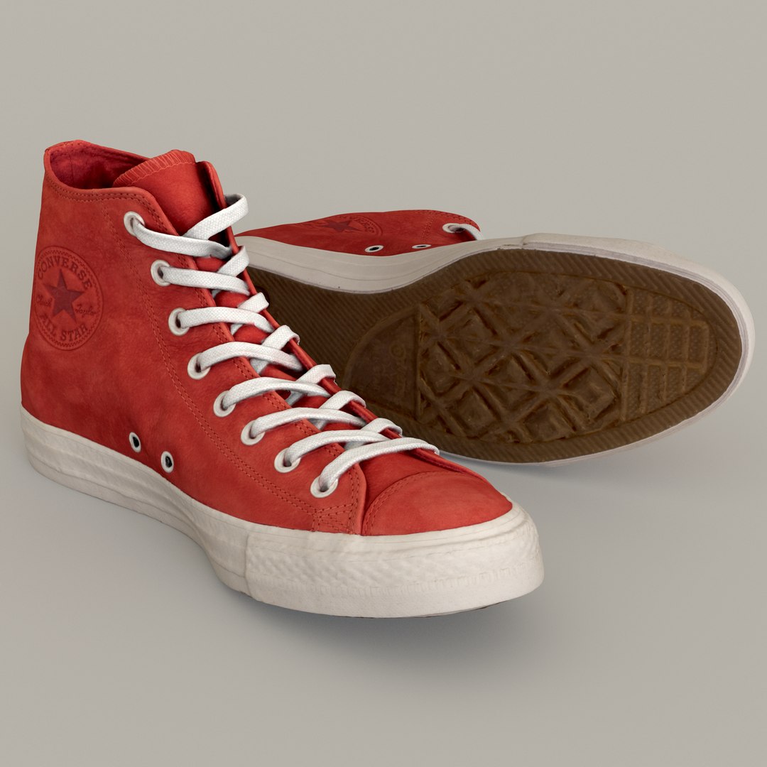Converse Star Included 3D Model - TurboSquid 1258017