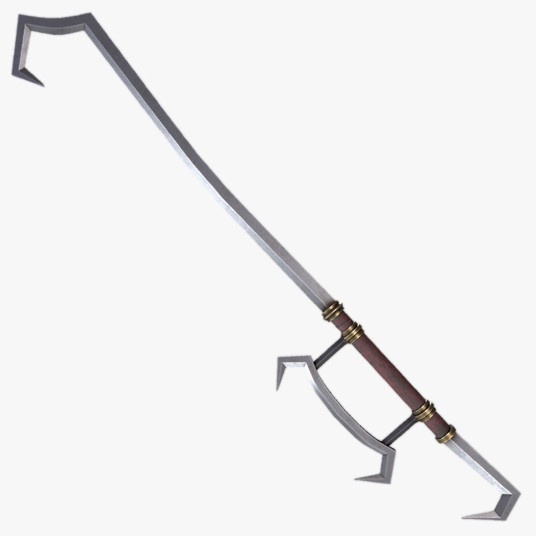 3D Hook Sword Model - TurboSquid 2421823