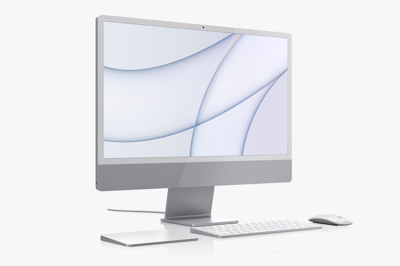 Apple iMac 24-inch 2021 Set All Color 3D model - TurboSquid 1729301