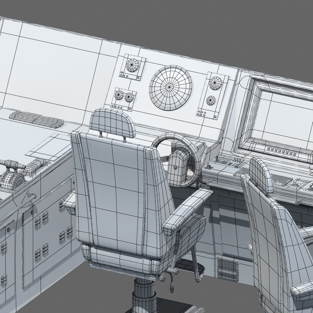 Max Ship Bridge Control Room