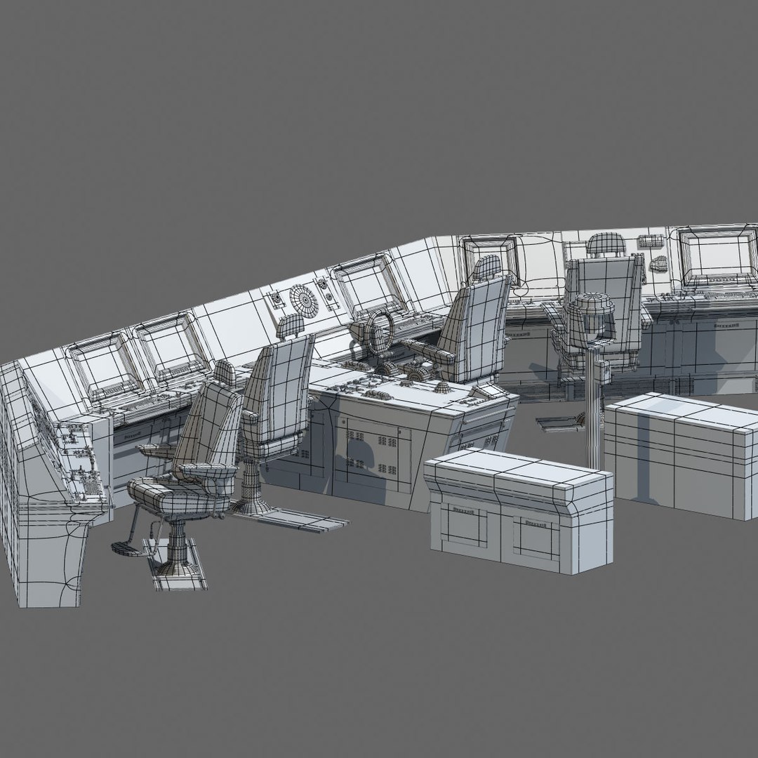 Max Ship Bridge Control Room