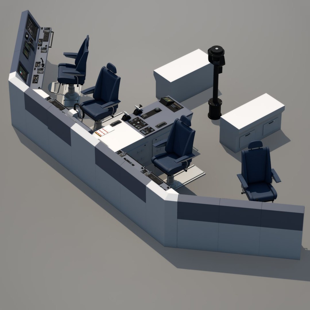 Max Ship Bridge Control Room