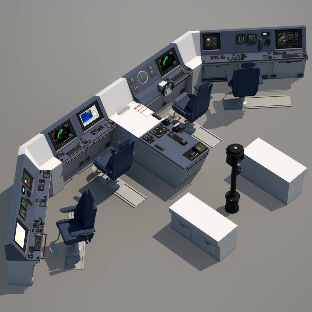 Max Ship Bridge Control Room