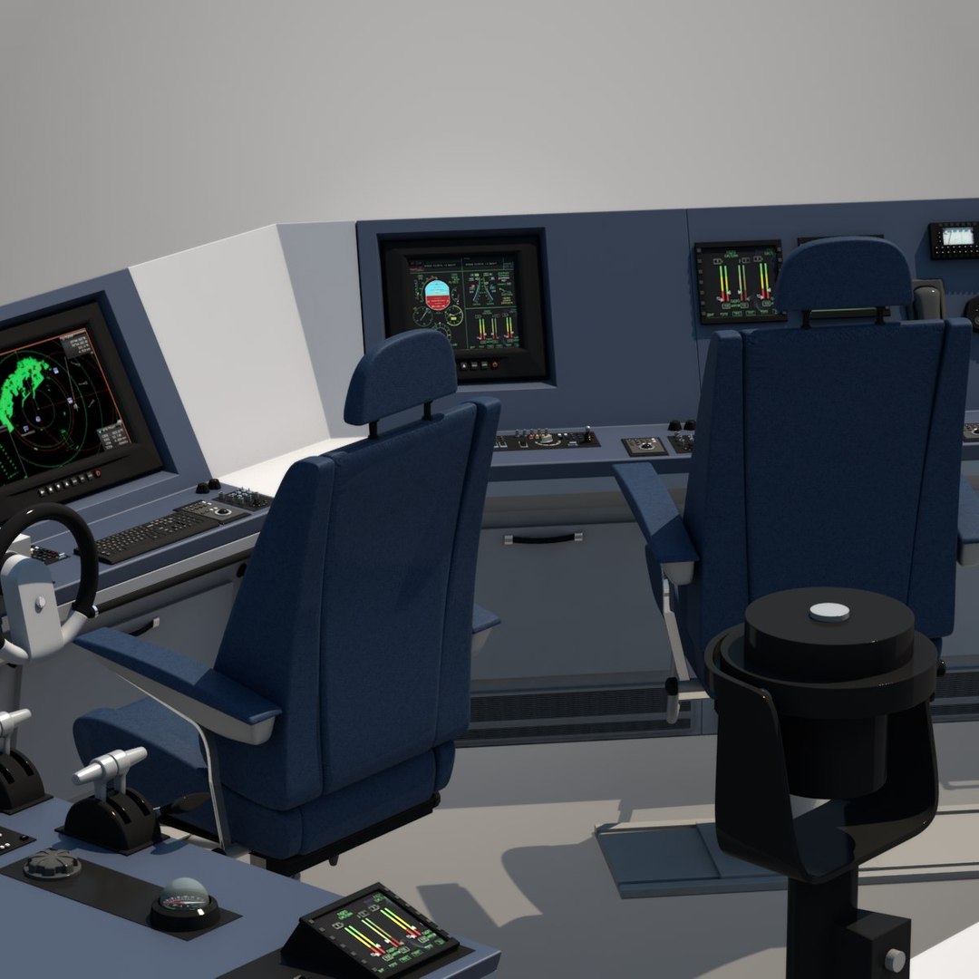 Max Ship Bridge Control Room