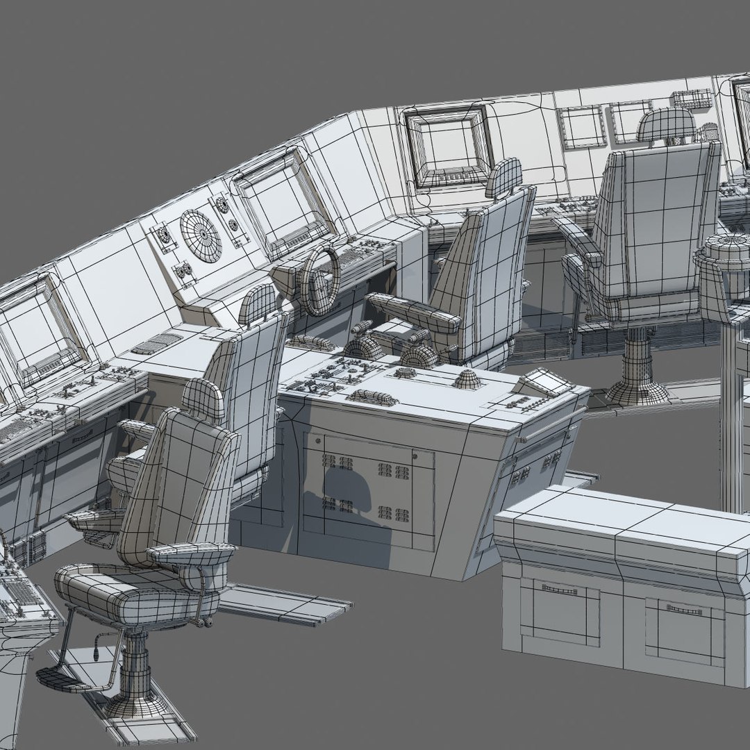 Max Ship Bridge Control Room