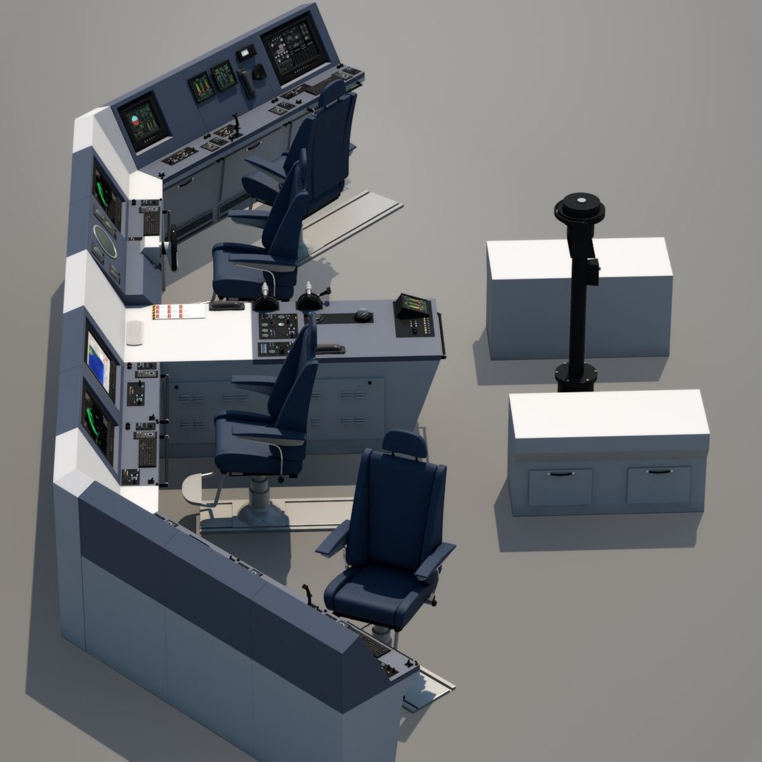 Max Ship Bridge Control Room