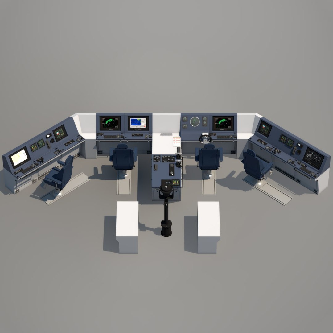 Max Ship Bridge Control Room