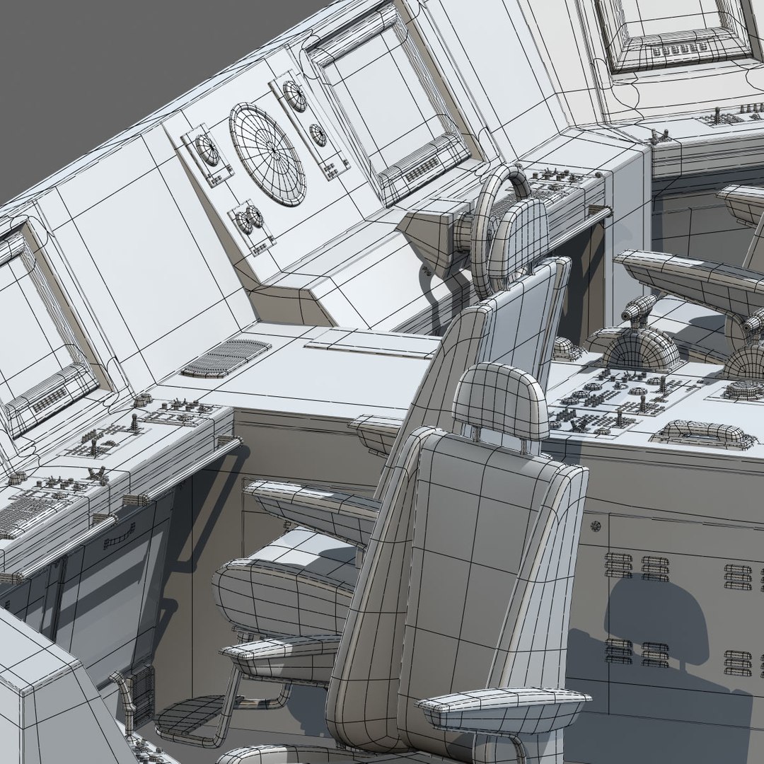 Max Ship Bridge Control Room