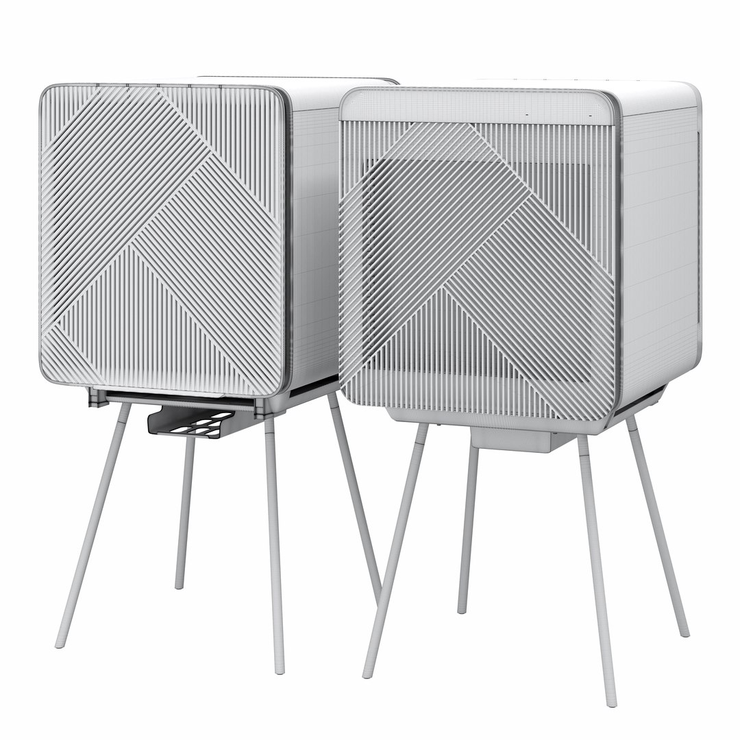 Samsung Bespoke Cube Air Small And Stand 3D Model - TurboSquid 2160879