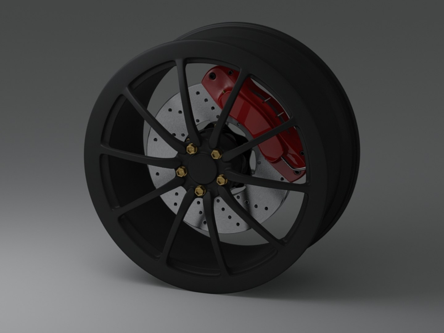 car rim 3d model