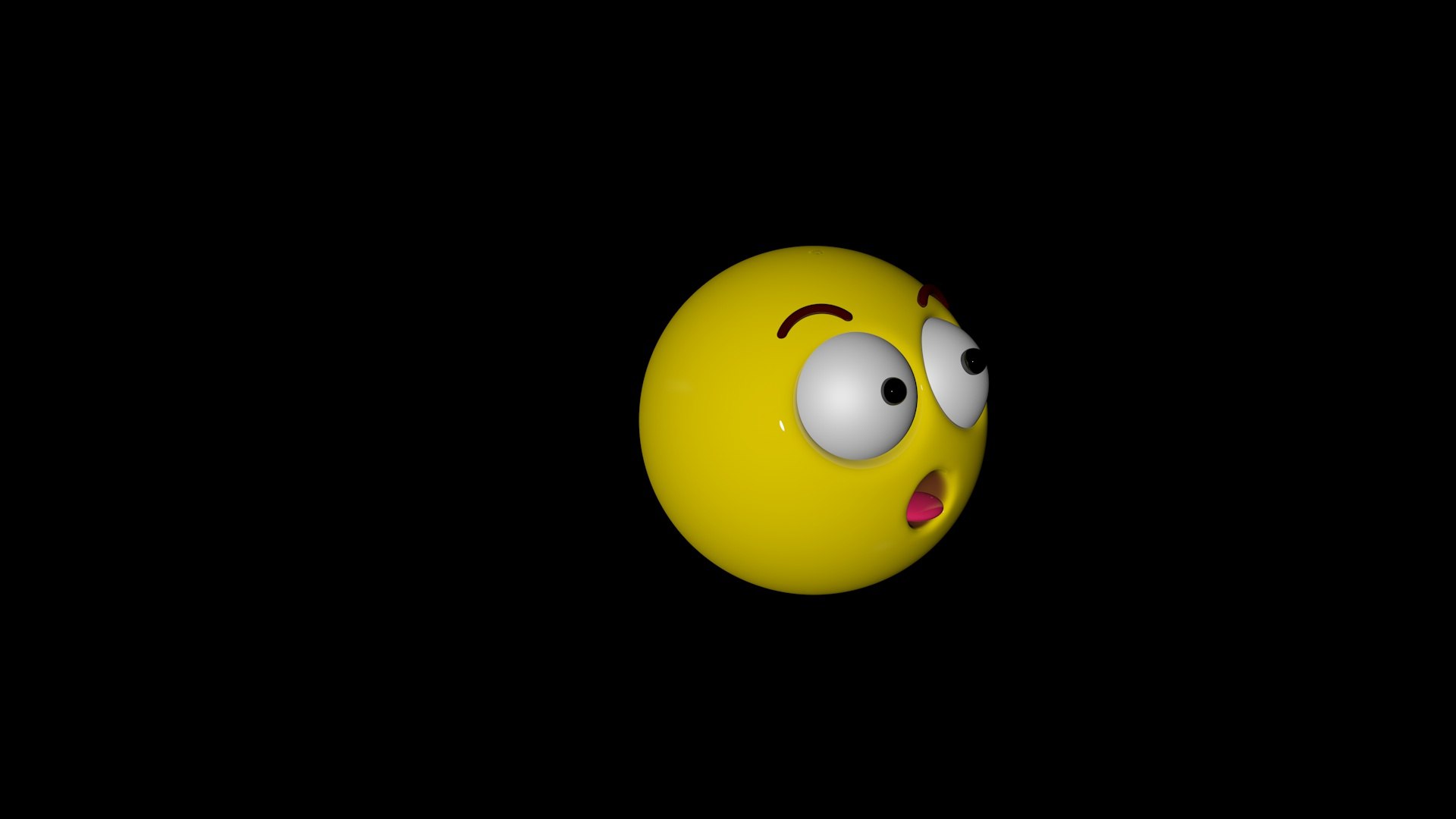 3D 3D Emoji Flushed Face Model - TurboSquid 1789714