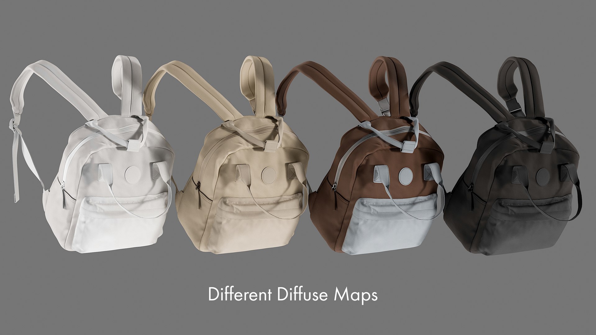 Realistic backpack 10 collections 3D model - TurboSquid 1649853